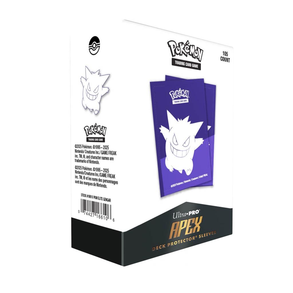 Pokemon Apex Deck Protector Sleeves - Gengar - GamerzParadize