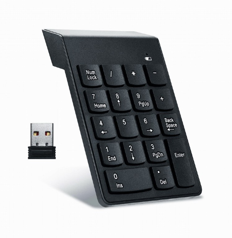 Draadloos numeriek toetsenbord - Qwerty-Tech.nl