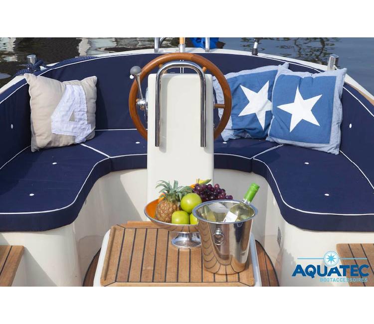 Rvs handgreep voor stuurconsole sloep - Aquatec Bootaccessoires