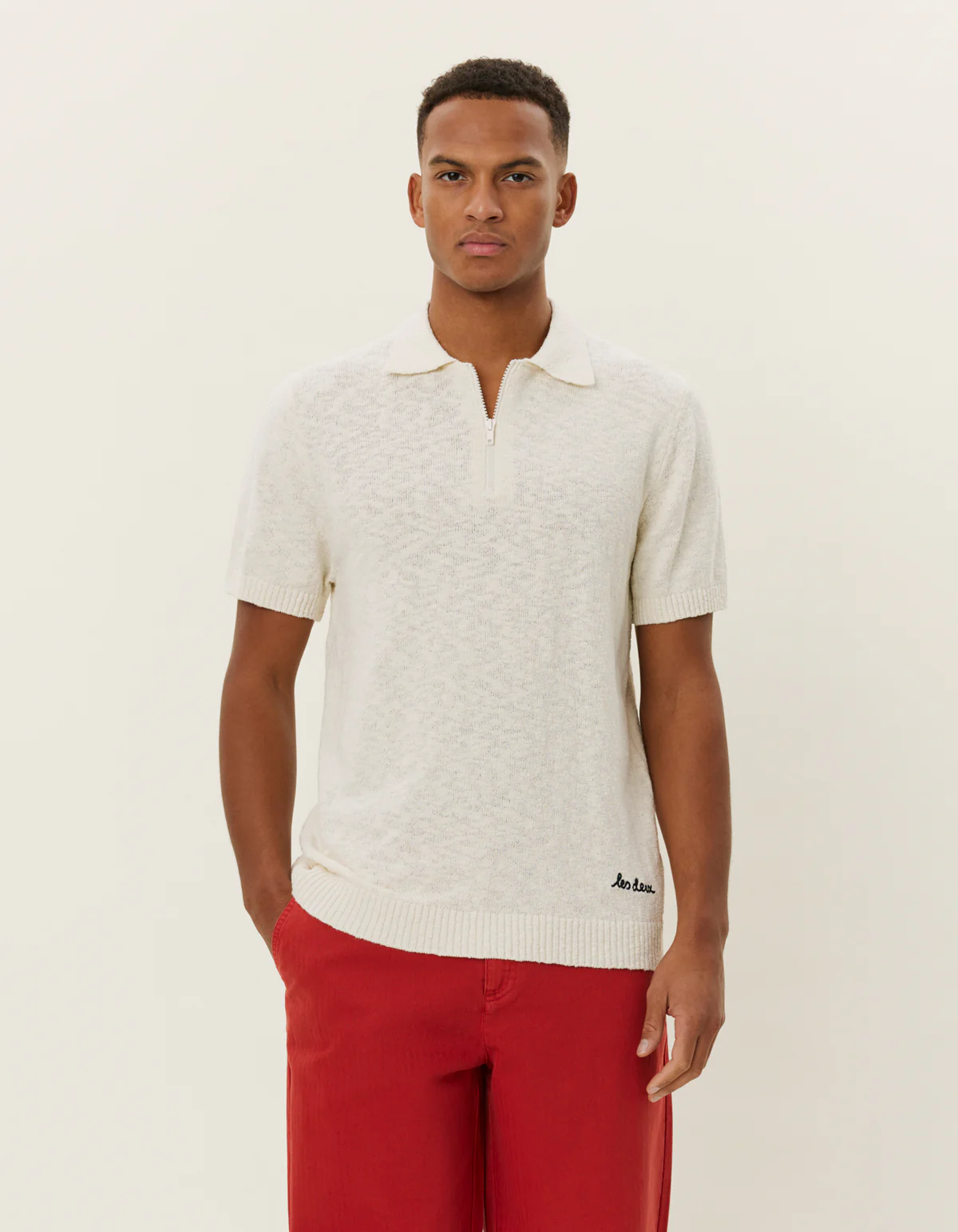 Les Deux - Brad Zipper Polo - Fortyfour