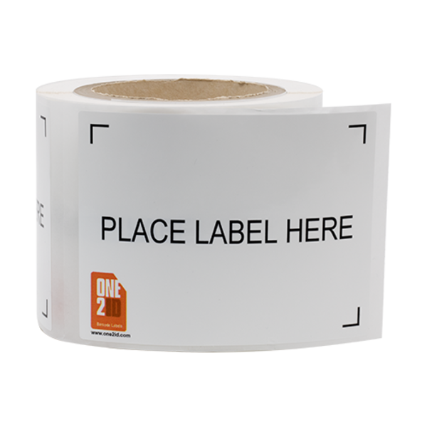 Place label here placard holder labels for crates and bins | ONE2ID ...