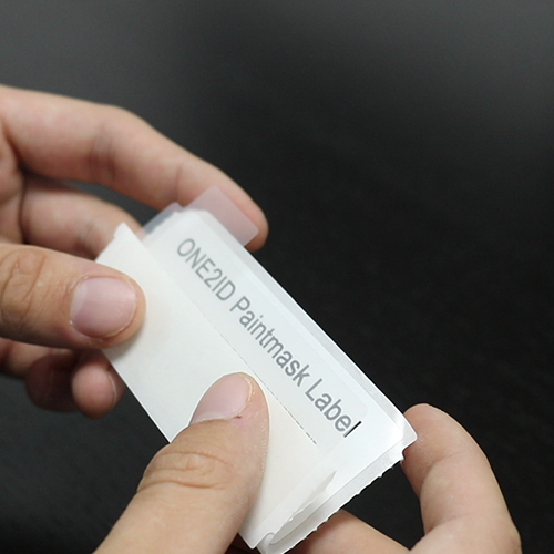 Paintmask labels for powder coating and wet painting | ONE2ID - ONE2ID