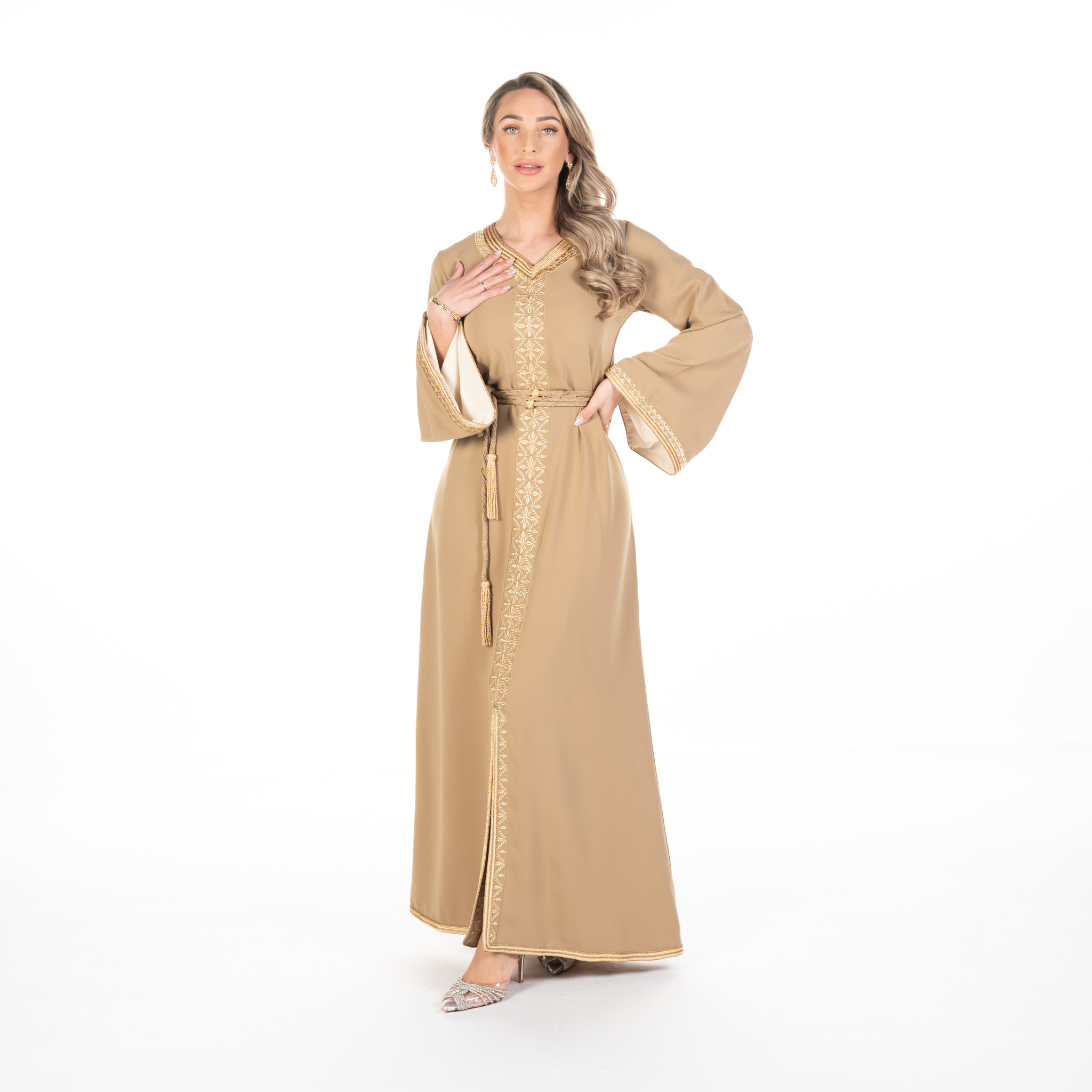 Caftan Basma Darkseagreen - Arabic Dress