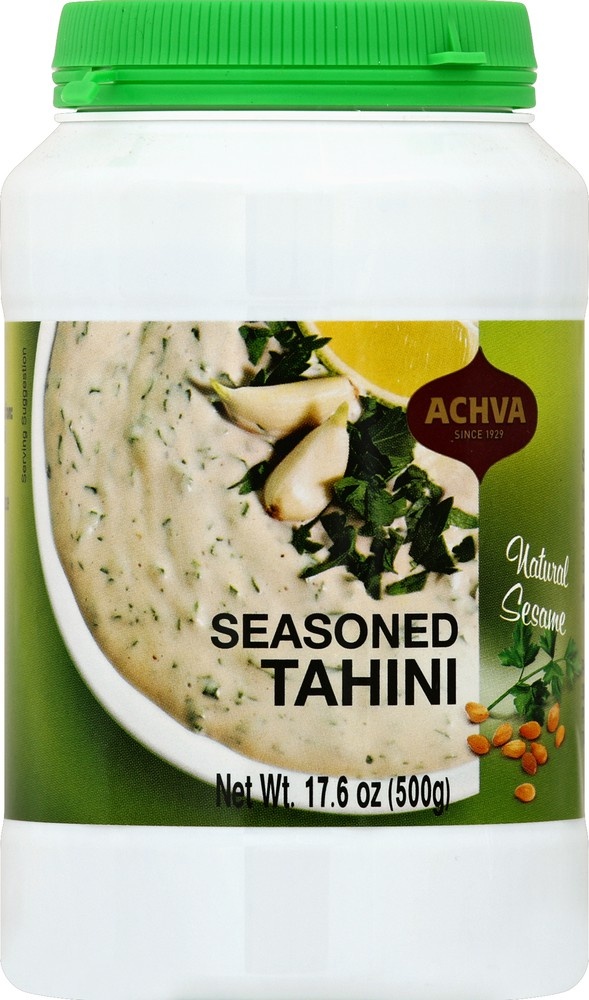 Achva Spice Tahini, rauw 500g - Experience Israel