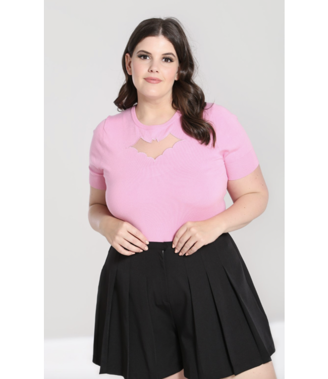 Bat Top Roze - SoMuch Fashion