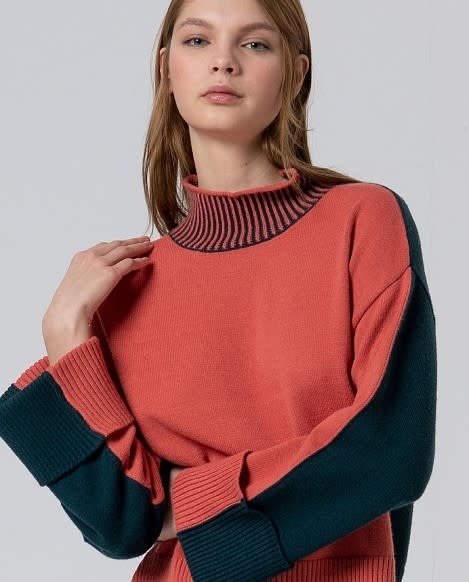 Surkana High Neck Sweater - SoMuch Fashion