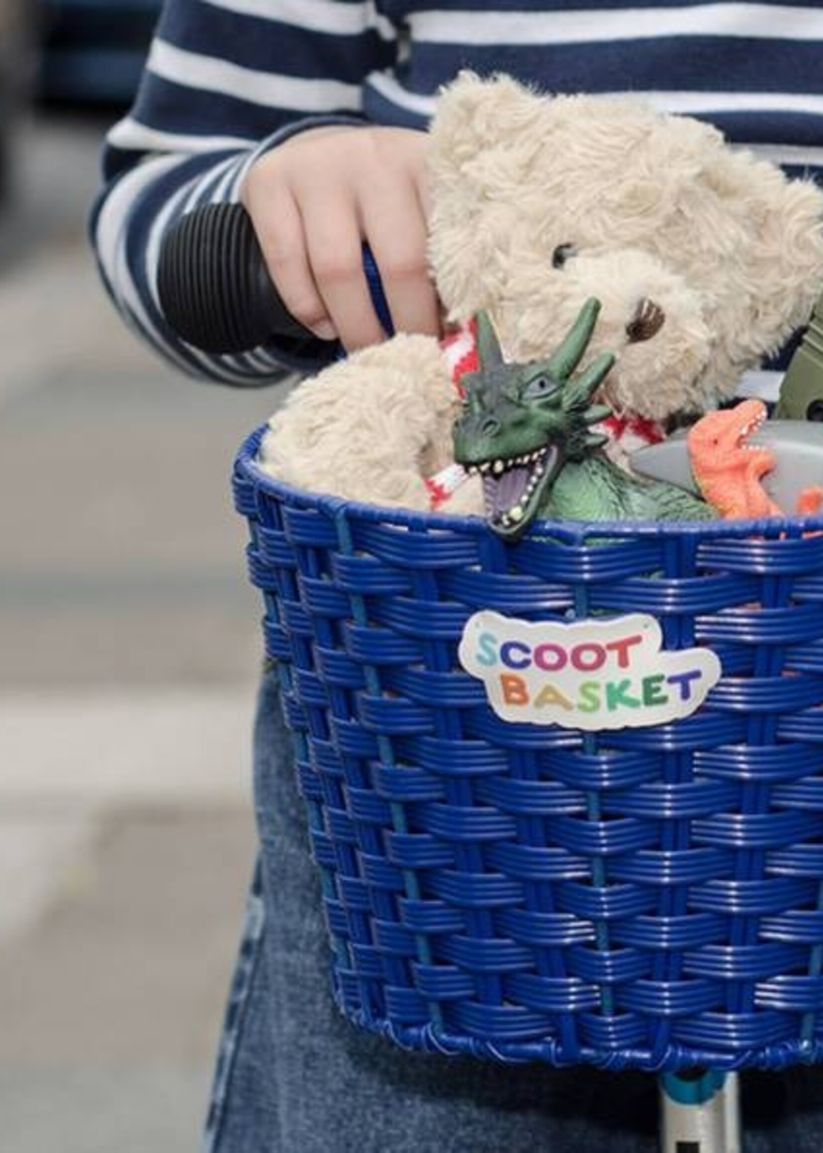 Micro Step mandje blauw - Billybob Kids