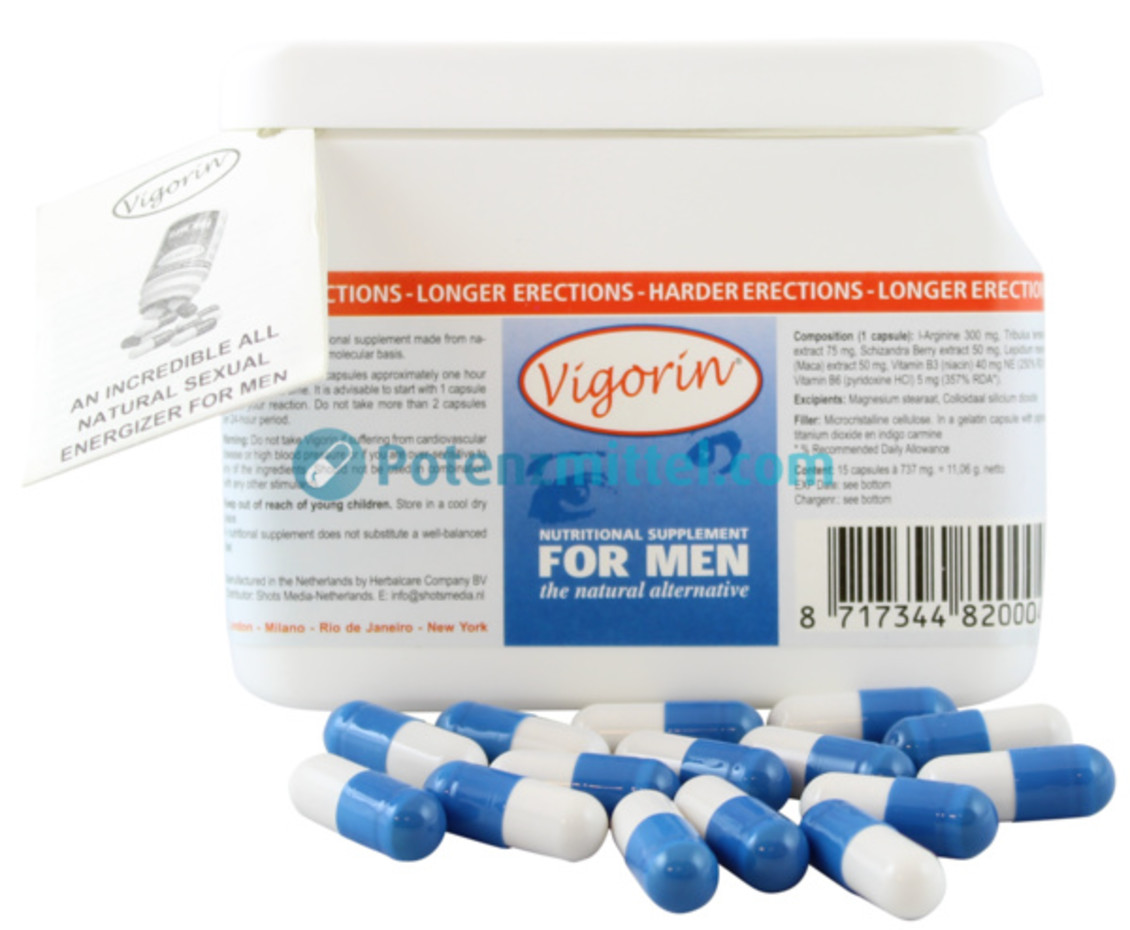 Vigorin Potenzpillen sind reich an Kräuterextrakten | Potenzmittel.com ...