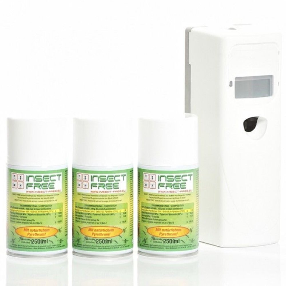 Mini Set ( Dispenser + 3 refills) Regular - Insect Free