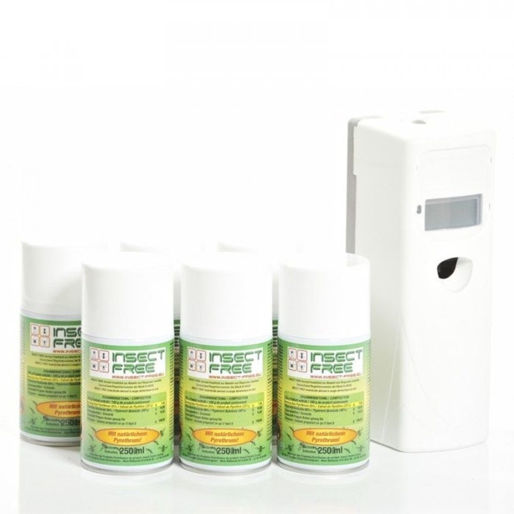 Mini Set 2 x Dispenser + 6 refills) Regular - Insect Free