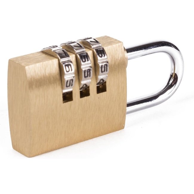 Hangslot met Cijfercode - Codeslot - 30mm - SuperSoldi