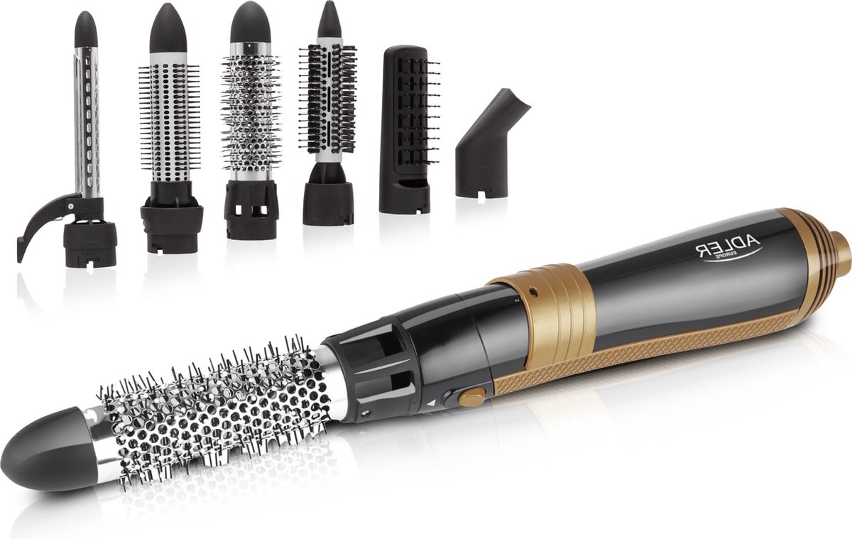 Haardroger set - 6 borstels - Föhn - SuperSoldi