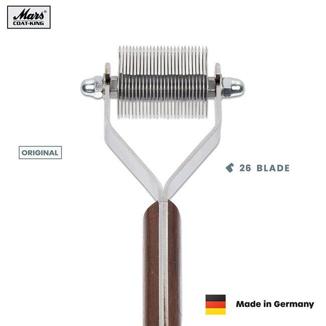 Mars Coat-King Solingen - Uitdunkam - Klittenkam - Super Fijn - 0.8 mm ...