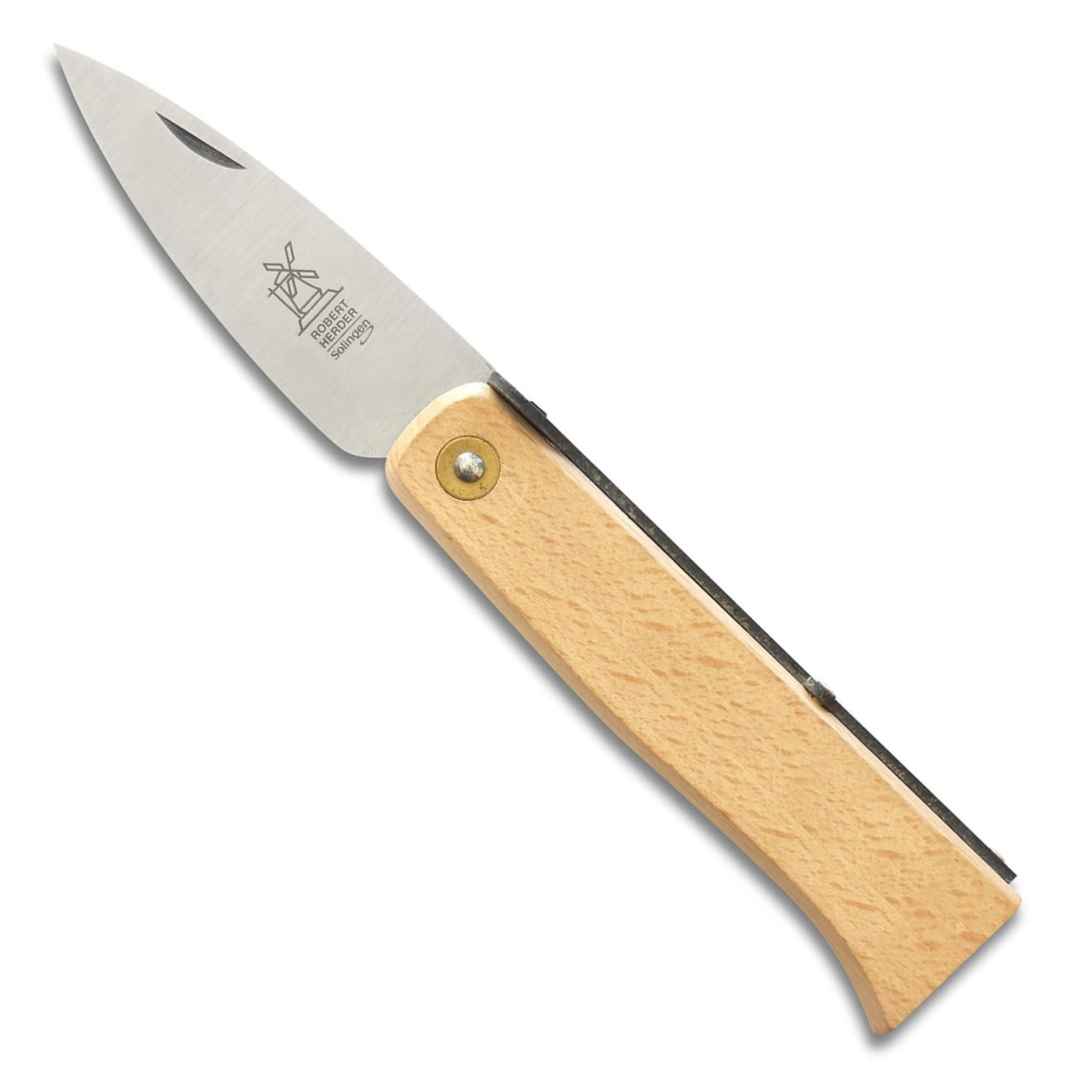 Robert Herder Lierenaar – Zakmes – Carbonstaal – Lemmet 9 cm – Heft ...