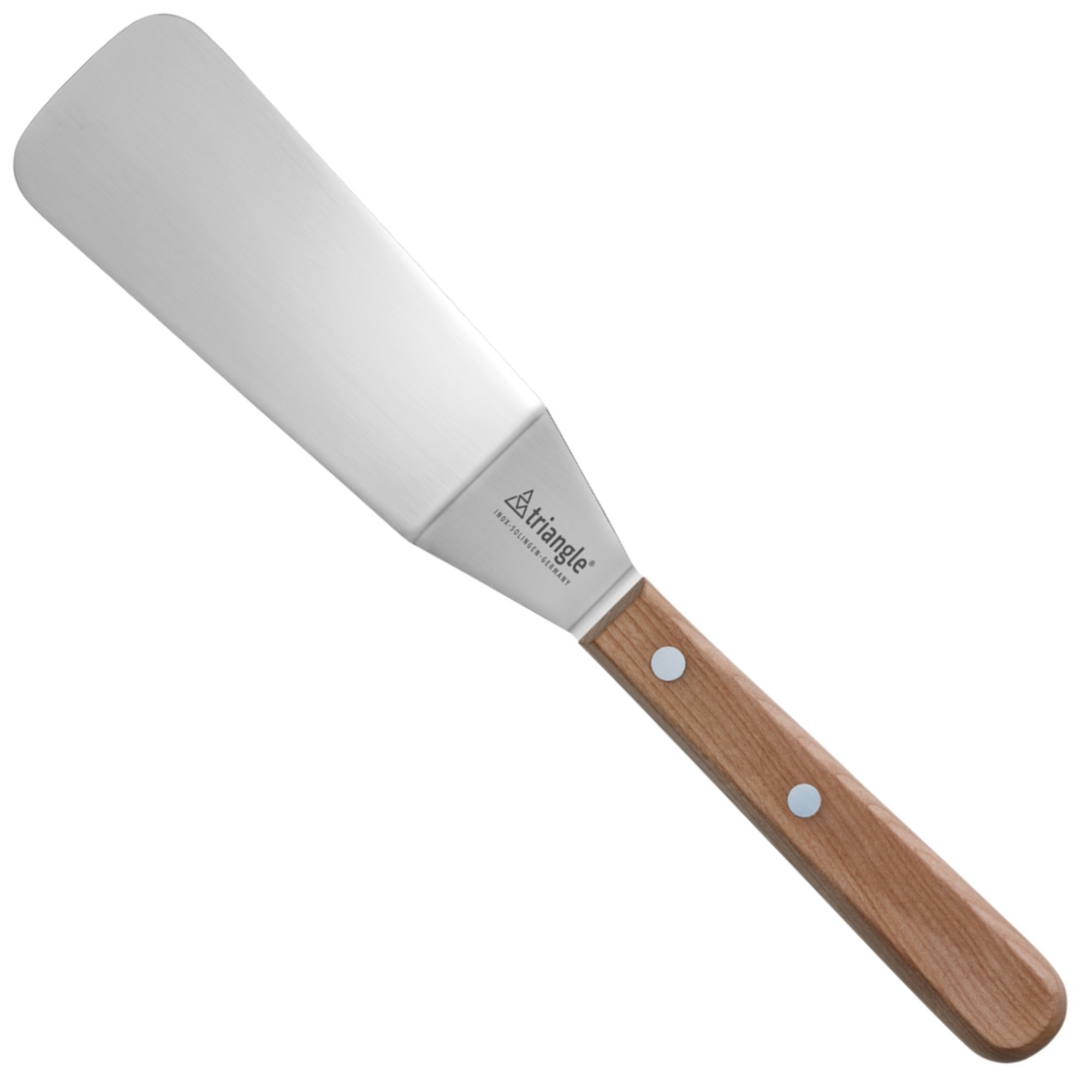 Triangle Paletmes met Knik – 12 cm RVS Lemmet – Luxe Kersenhouten ...