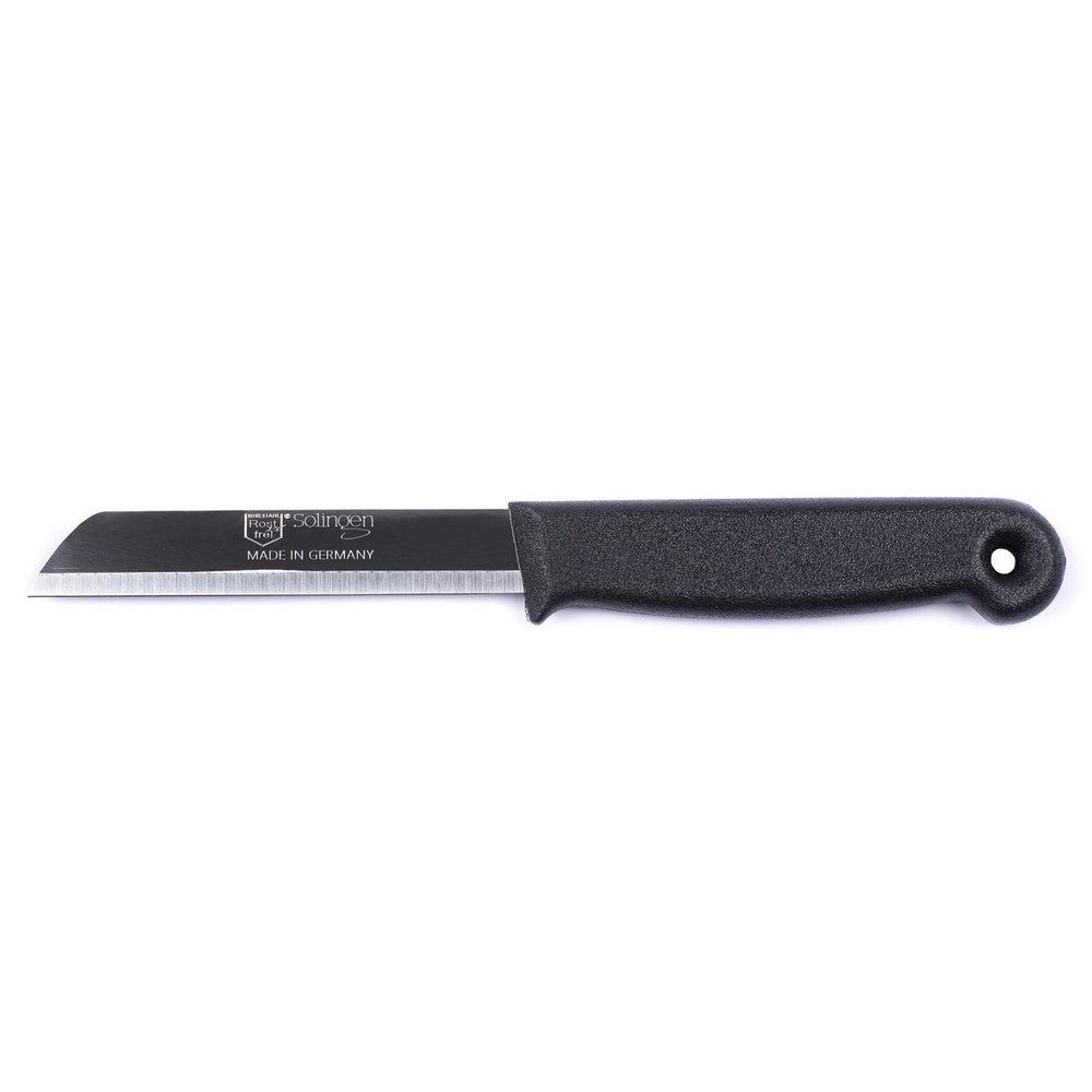 Solingen Schilmesje - RVS Glad - 18,5 cm met "Blade Cover" - Zwart - 10 ...