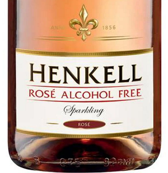 Henkell Sparkling Rose Alcoholvrij | mousserende wijn | Faberwineworld ...