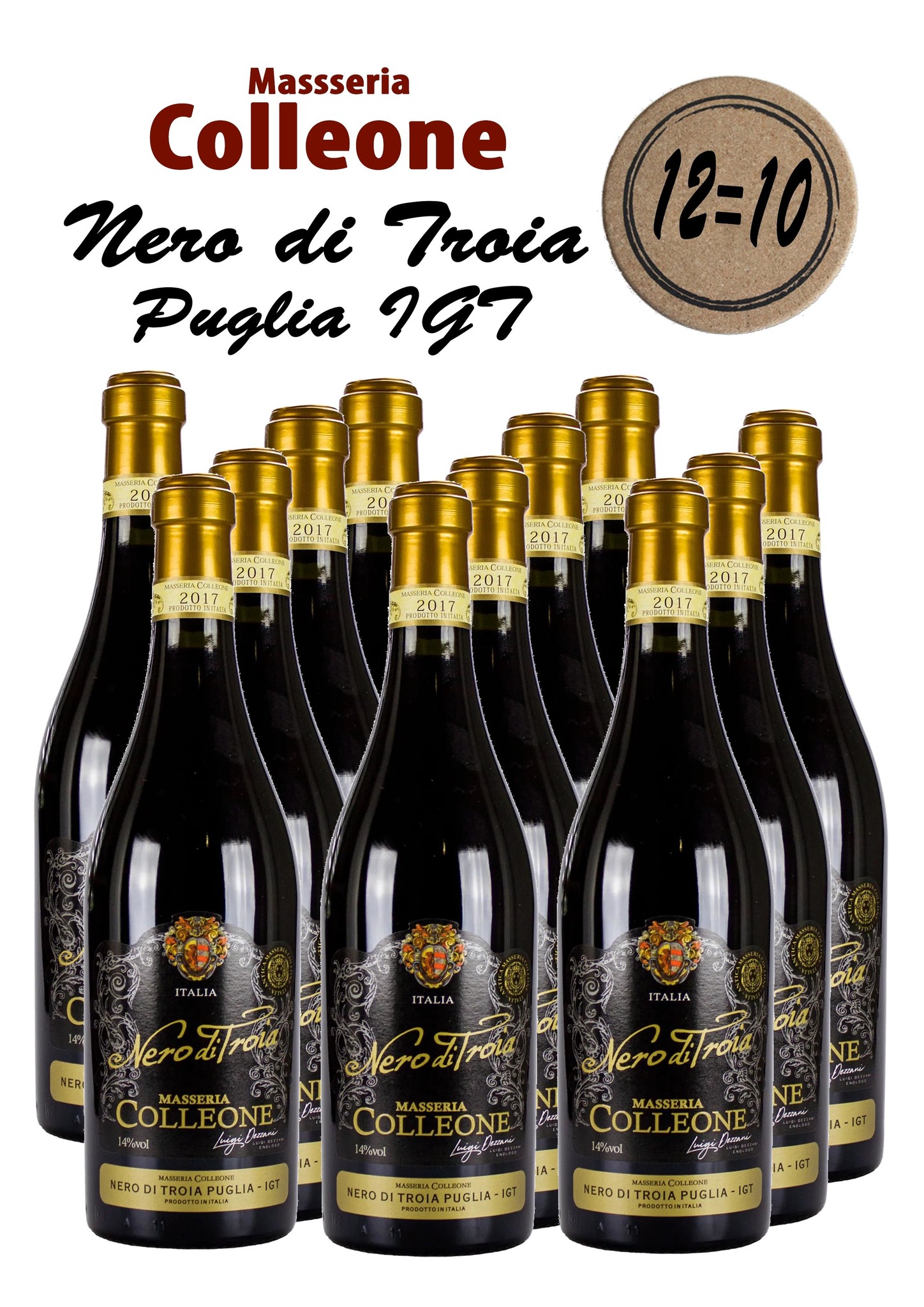 Masseria Colleone Nero di Troia 12 halen, 10 betalen | Faberwineworld ...