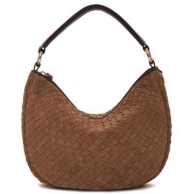 Adax Rozanno Marlin Braided Latte - De Grote Tas