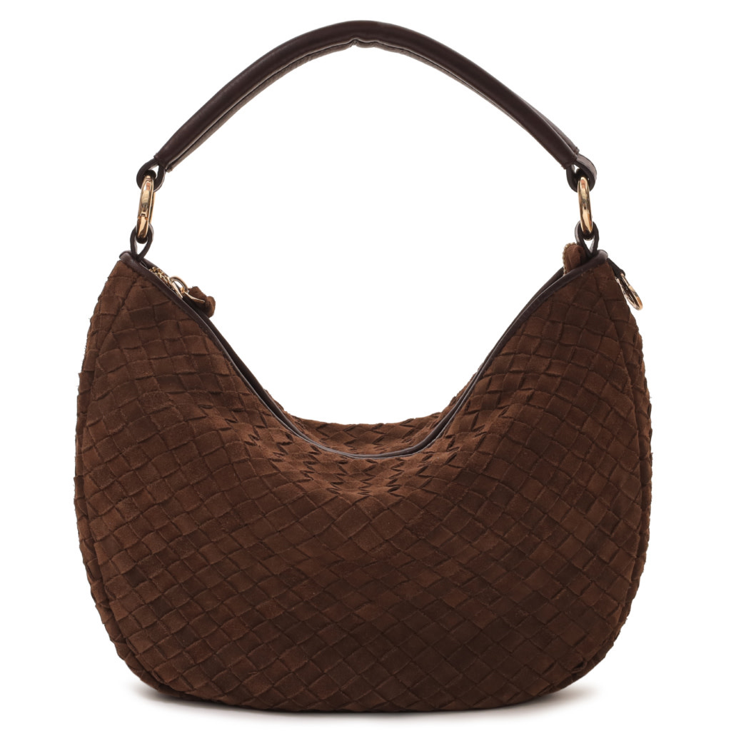 Adax Rozanno Marlin Braided Chocolate - De Grote Tas