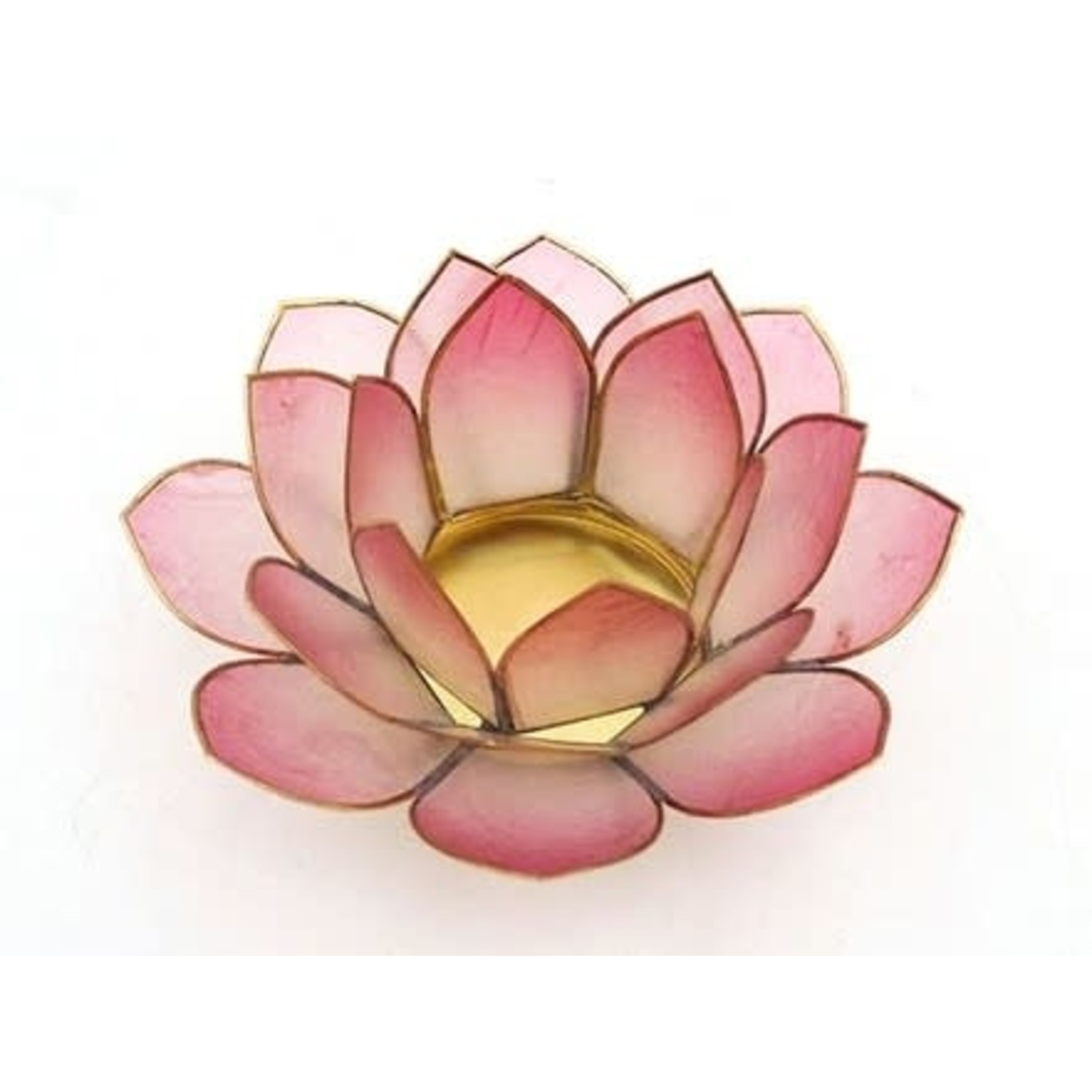 Kinta waxinehouder cap lotus trad sm - Wereldwinkel Gouda