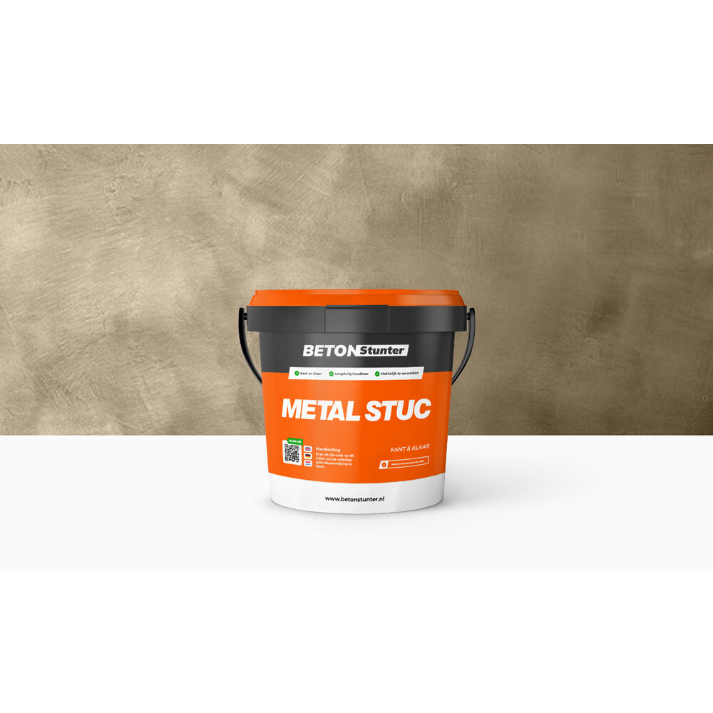 Metal stuc bestellen? #1 in Metallic Stuc van NL en BE. - Betonstunter