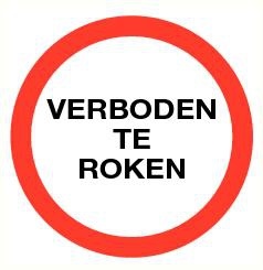 Pikt-o-norm BCA-150322201 Rauchverbot-Piktogramm, rund 200 mm