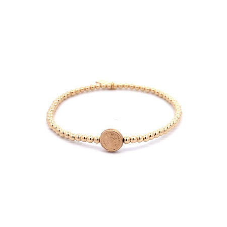 Lucky coin small gold coloured