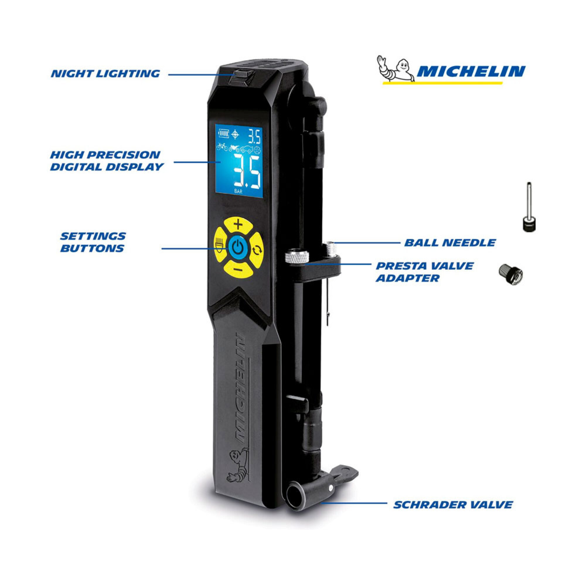 Michelin Mini Compressor - MotorKledingVoordeel.nl
