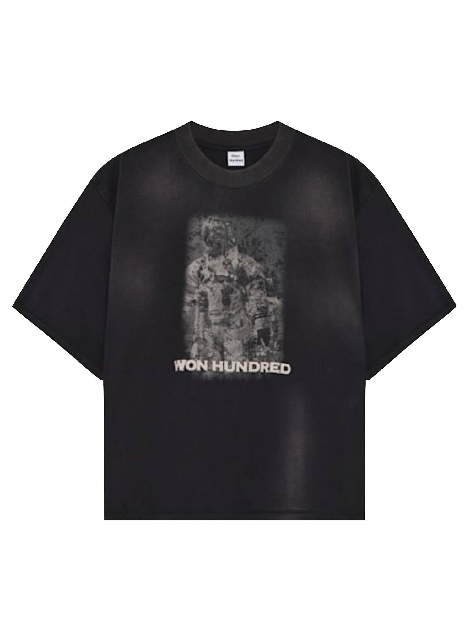 Houston Astro T-shirt W - Washed Black - Mensroom