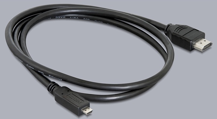 HDMI naar micro HDMI-D kabel - Beugels en Meer