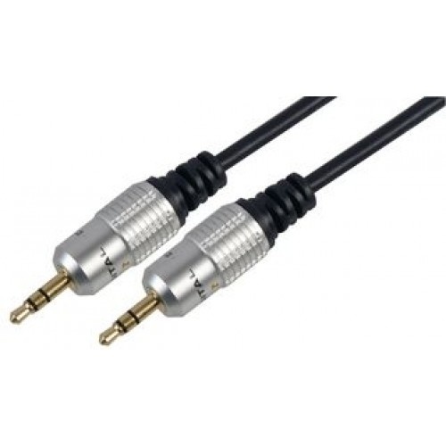 3.5mm stereo mini jack kabel High Quality - 15 meter - Beugels en Meer