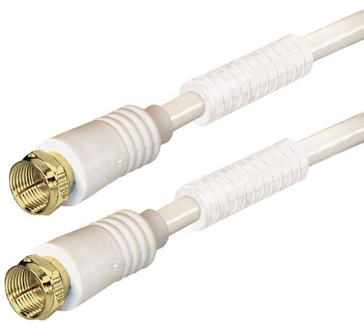 F-Connector kabels, goede kwaliteit al vanaf € 3,95 - Beugels en Meer