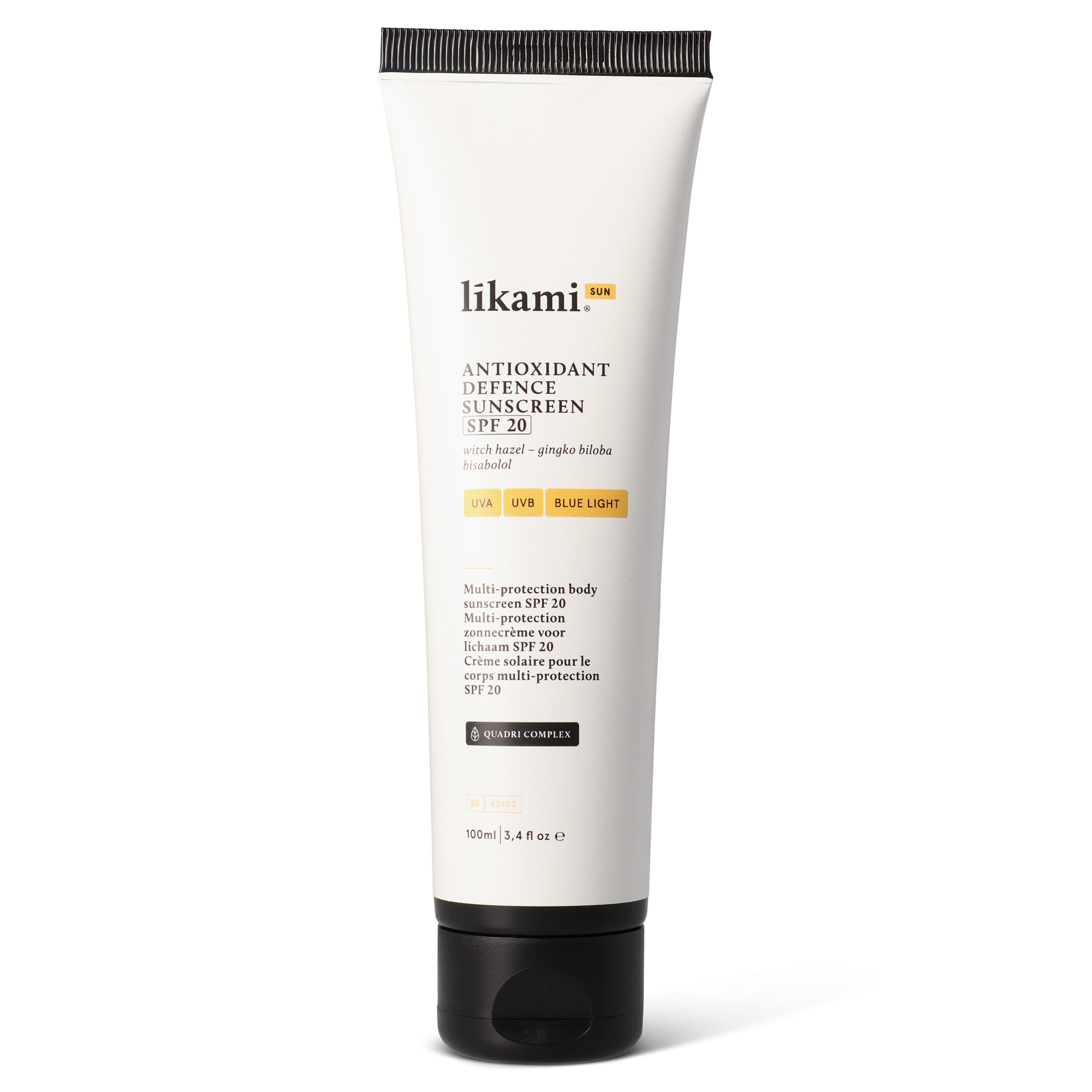 Antioxidant Defence Sunscreen SPF20 - The Soul Store