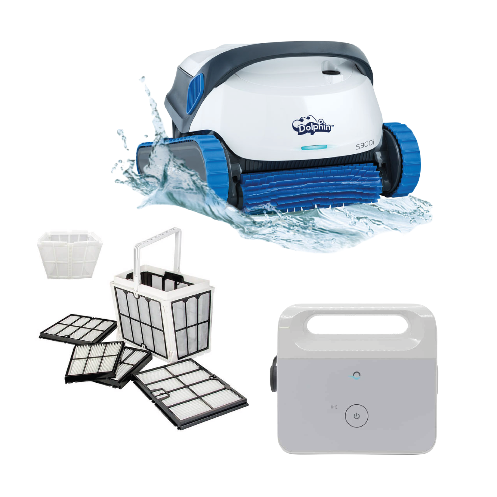Dolphin S300i zwembadrobot | Dolphinrobot.nl - Dolphin Robot
