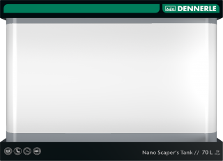 Dennerle NANO SCAPER'S TANK 70Liter - kaufen im Aqua Planet Online Shop