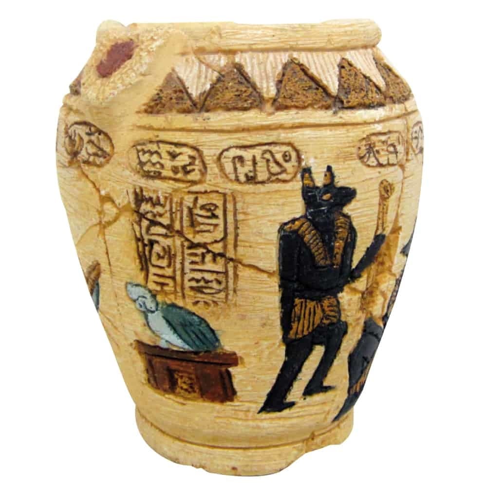 AMTRA ÄGYPTEN VASE MIT LOCH M - kaufen im Aqua Planet Online Shop