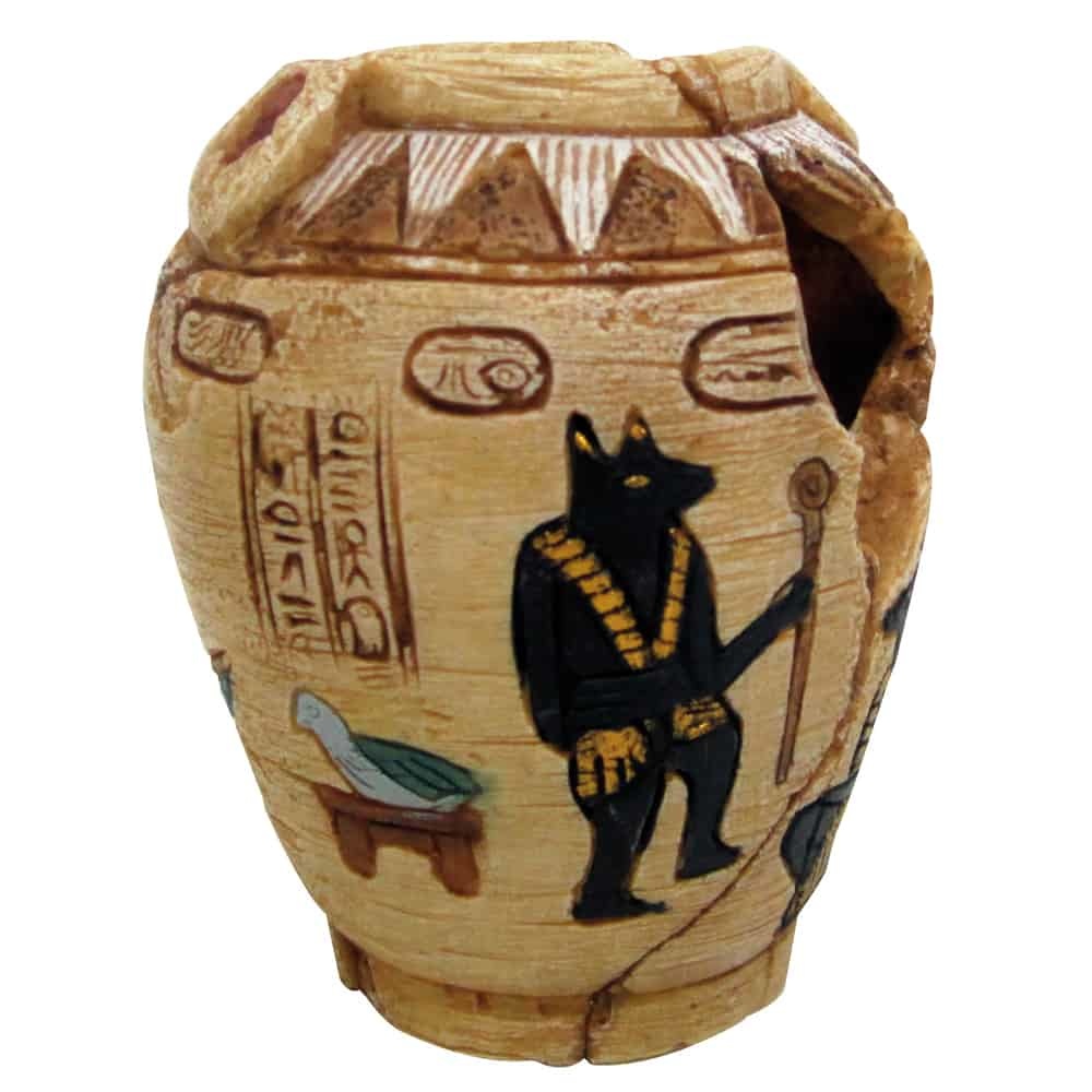 AMTRA ÄGYPTEN VASE MIT LOCH S - kaufen im Aqua Planet Online Shop