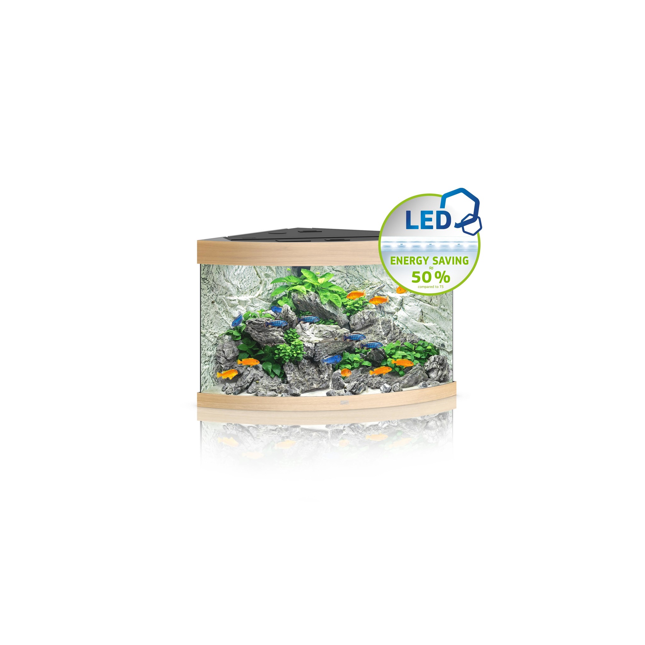 Juwel Trigon 190 Aquarium helles Holz - kaufen im Aqua Planet Online Shop