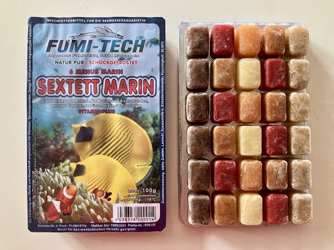 Fumi-Tech MarineSextett 5x 100g Blister (500g) - kaufen im Aqua Planet Online Shop
