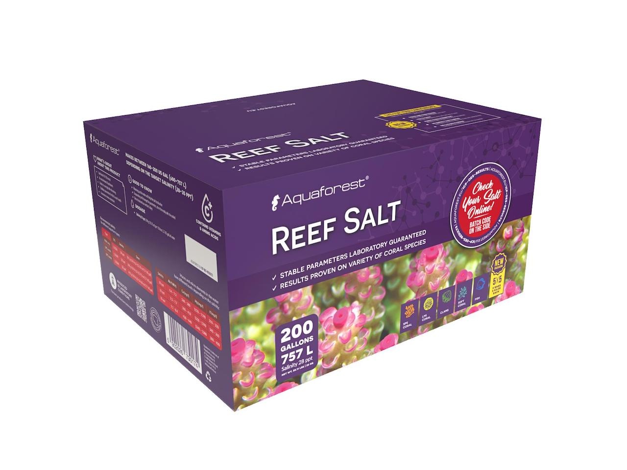 Aquaforest Reef salt 25kg box - kaufen im Aqua Planet Online Shop