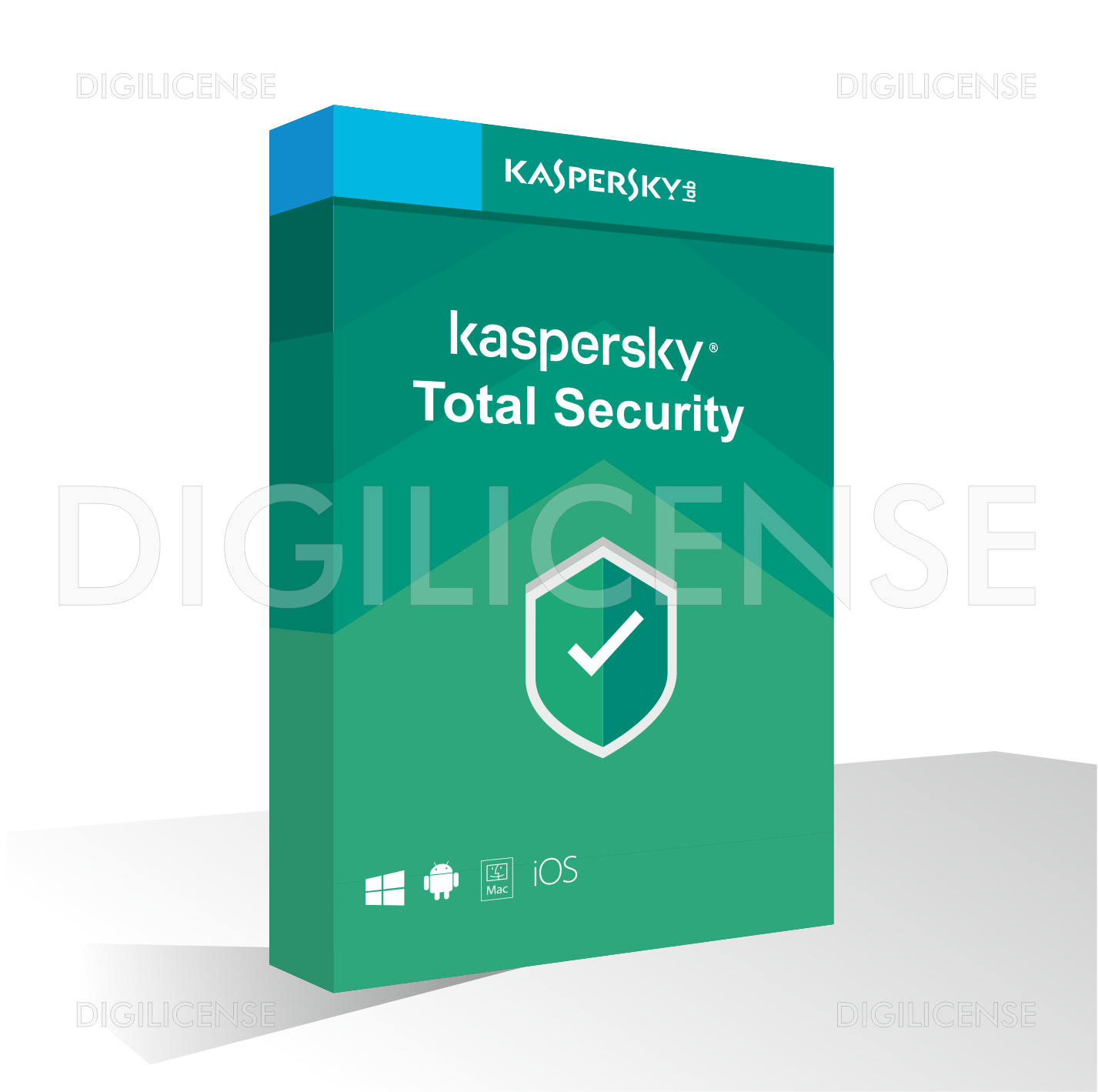 Kaspersky Total Security - 3 dispositifs - 1 année
