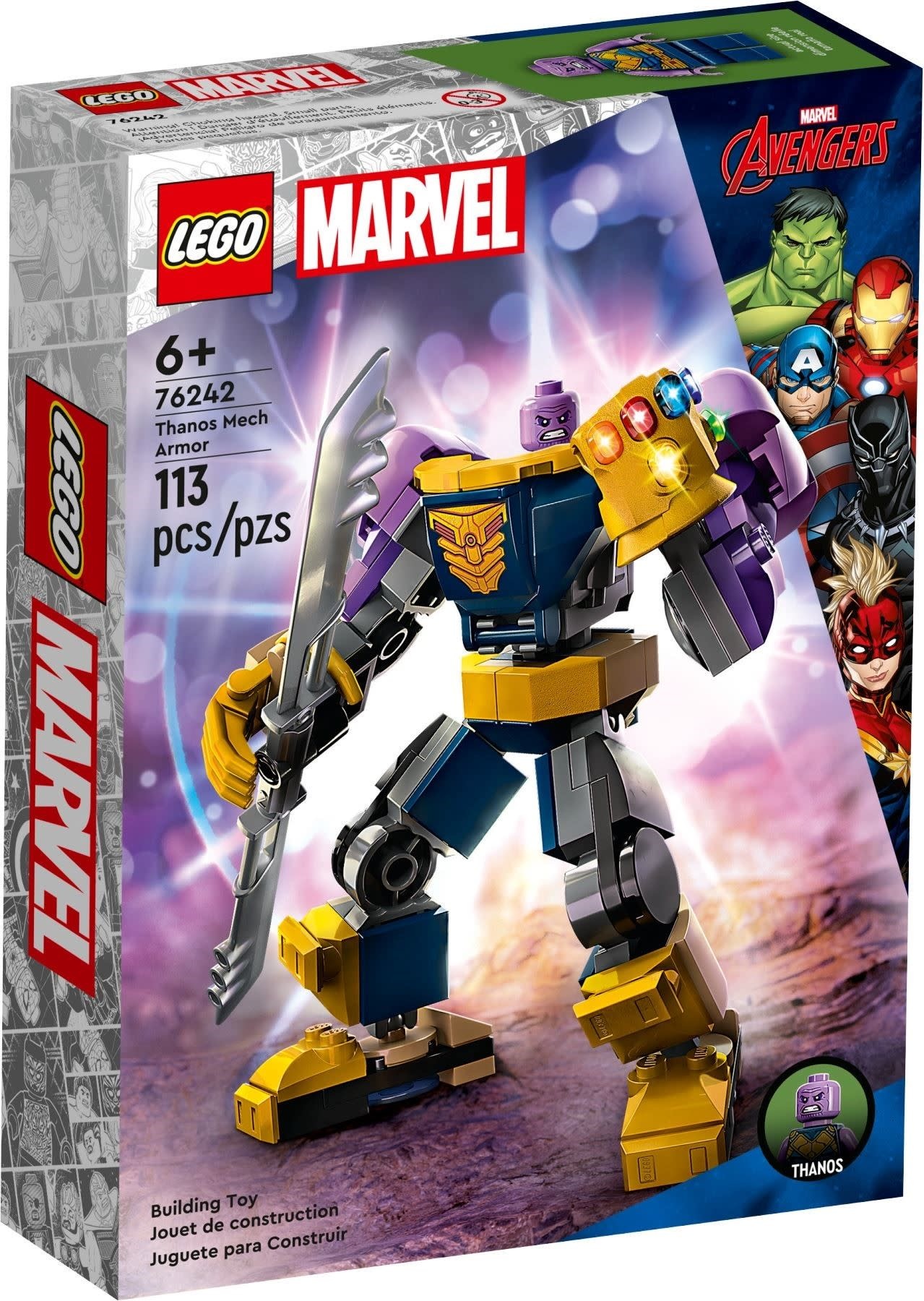 LEGO Thanos mechapantser - 76242 - MADEinBILLUND