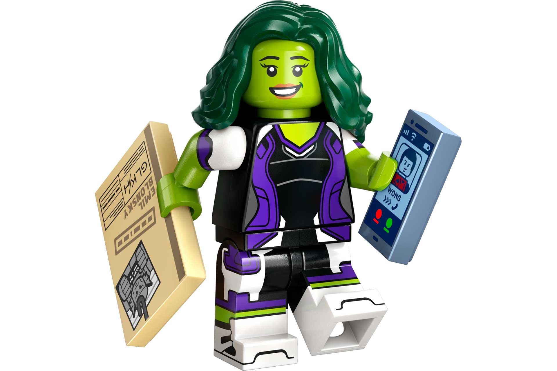 LEGO Minifigures Marvel Studios serie 2 - Nr. 5 - She-Hulk - 71039-5 ...