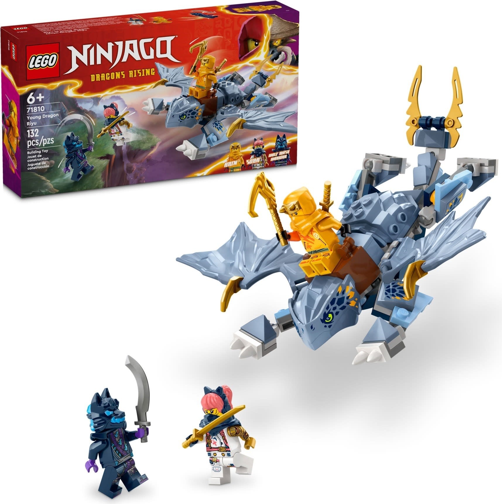 LEGO Jonge draak Riyu - 71810 - MADEinBILLUND