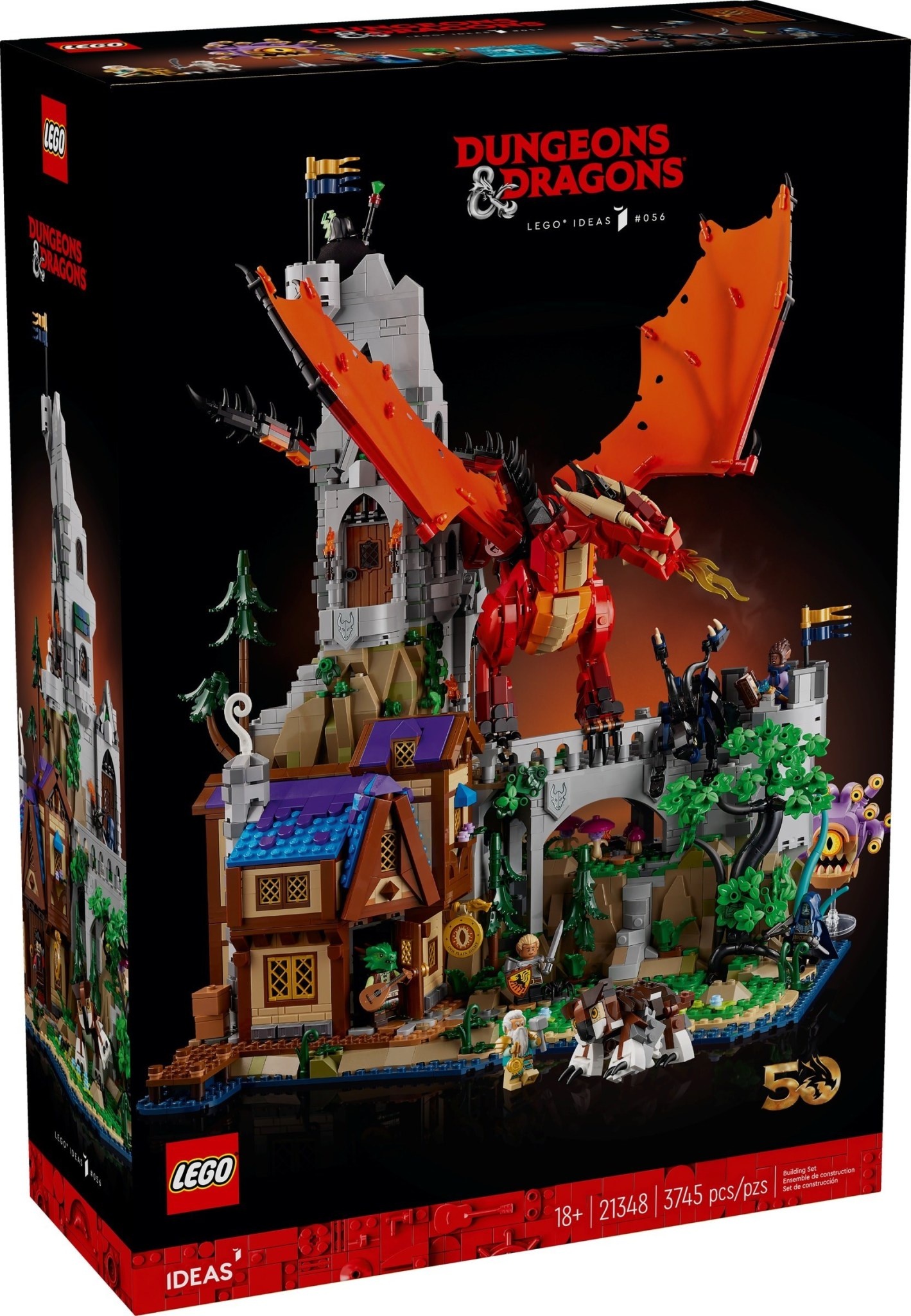 LEGO Dungeons & Dragons: het verhaal van de rode draak - 21348 ...