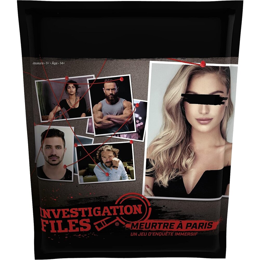 Investigation Files : Meurtre à Paris - Jeu d'Enquête - A partir de 14 ...