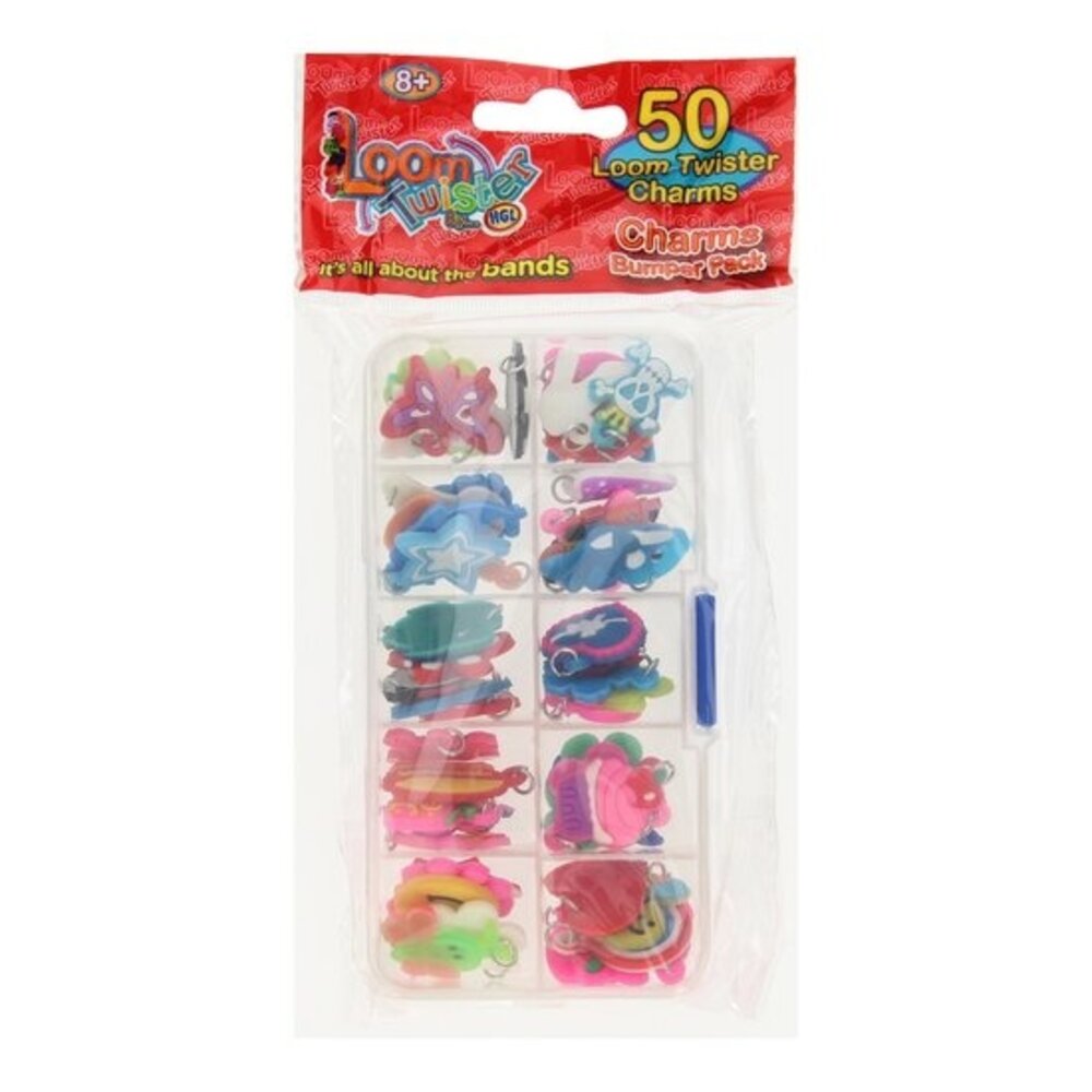 Loom Twister Loomhangers 50 Stuks Multicolor - www.jouwoutlet.nl