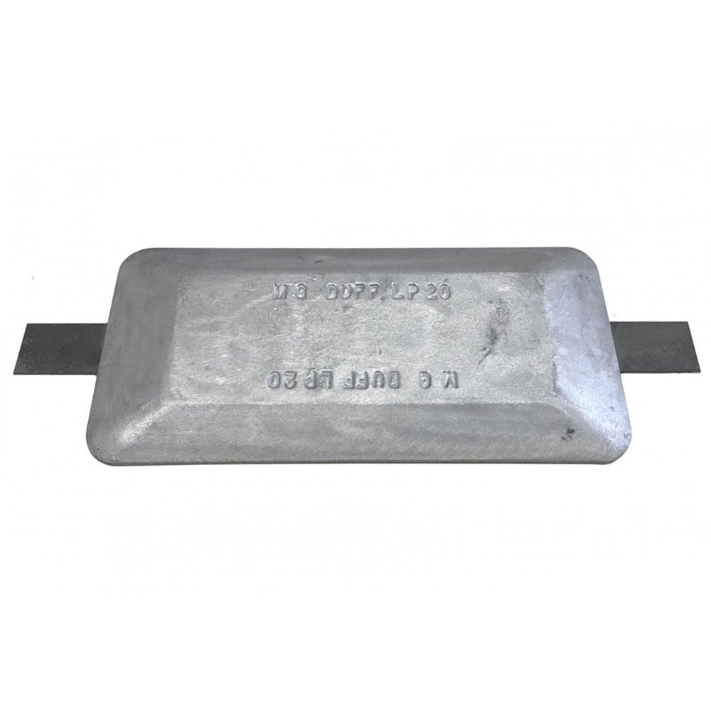 MD20LP - MG Duff Magnesium Weld On Anode 2kg - Anode Outlet