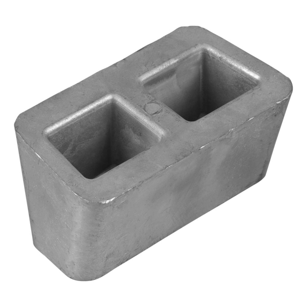 00919MG - Tecnoseal Magnesium OMC Cobra Block Anode - Anode Outlet